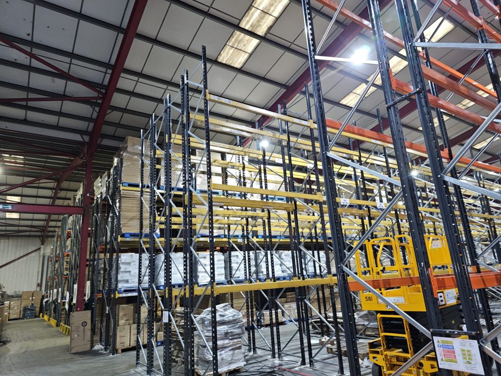 Used Link51 Pallet Racking Installation